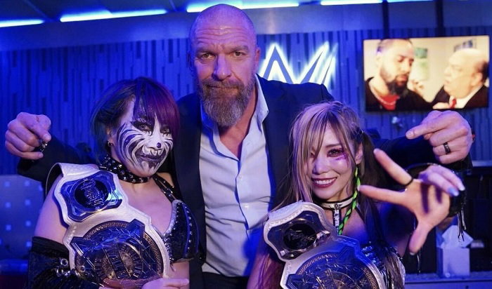 Triple H Comments On The Kabuki Warriors Winning Tag Titles, Offers ...
