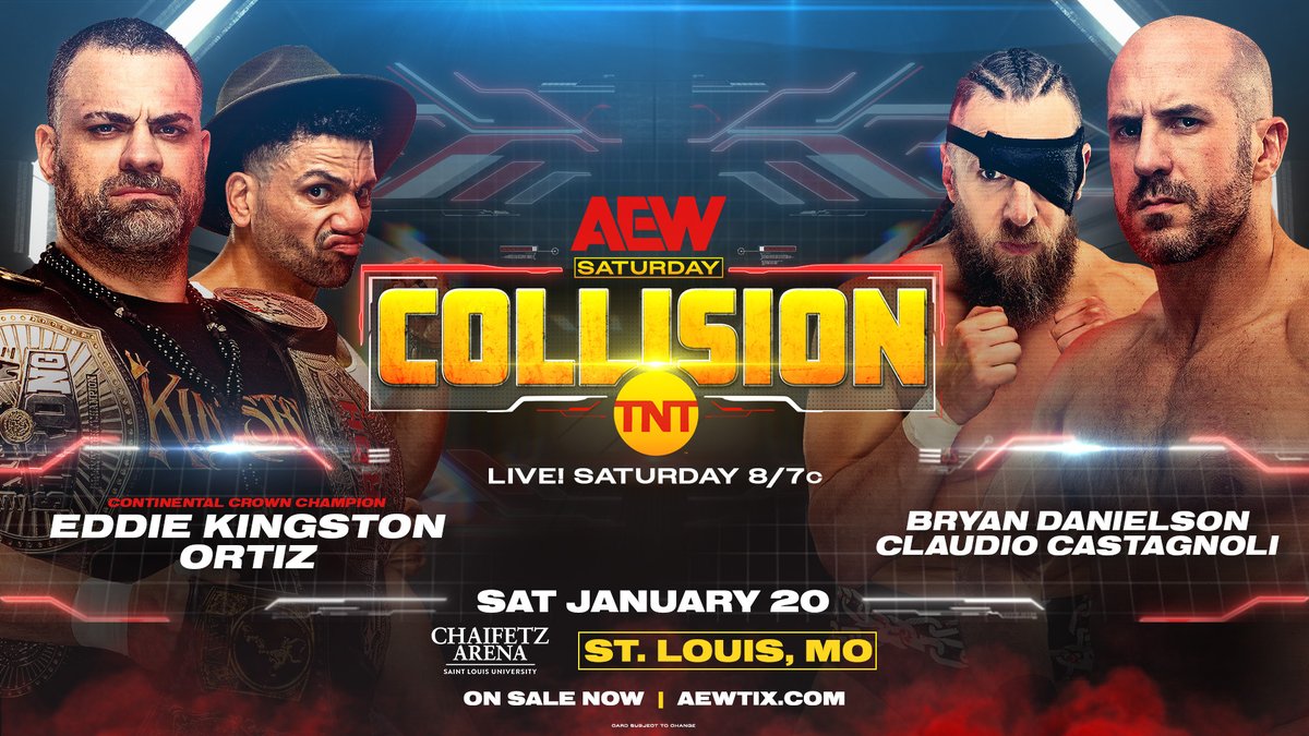 AEW Collision Results 1/20/24