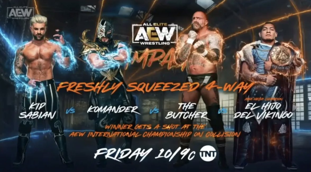 Lineup Announced For January 26th AEW Rampage