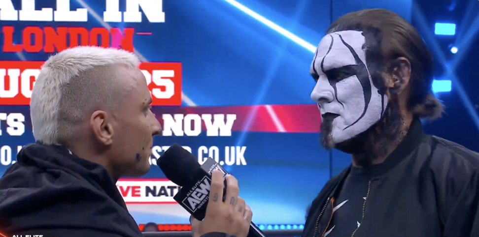 Sting and Darby Allin Issue Challenge For The AEW Tag Team Titles ...