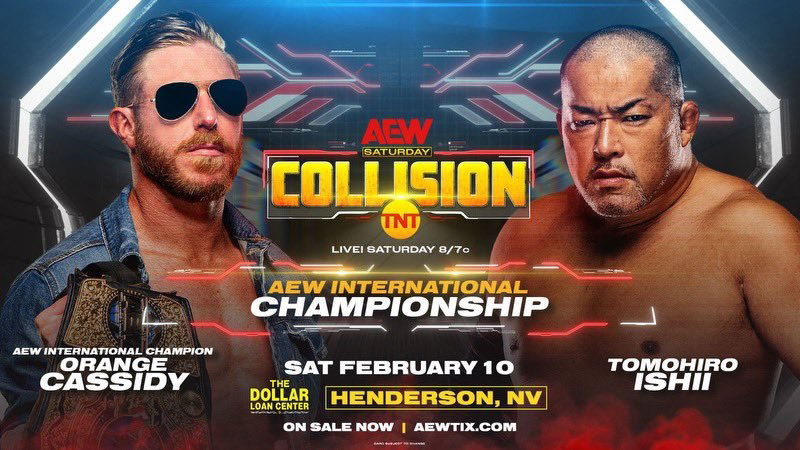 International Title Match Announced For Next Week's AEW Collision, Updated Lineup