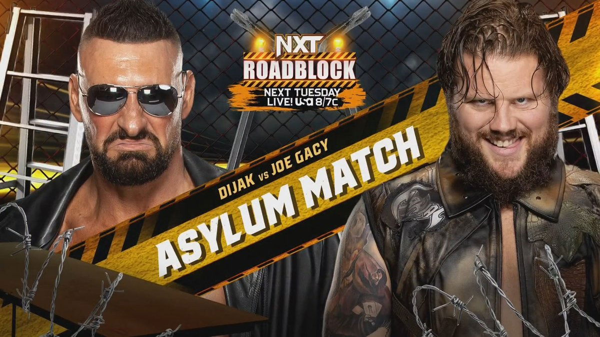 Asylum Match Announced For WWE NXT Roadblock 2024