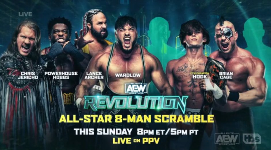 Several Competitors Announced For All-Star Scramble At AEW Revolution