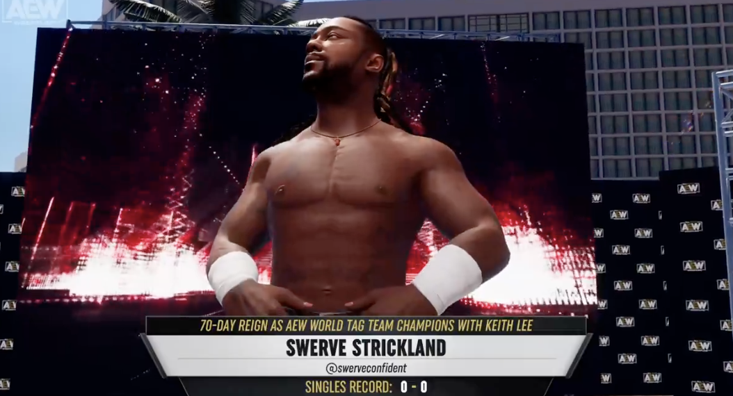 AEW Games Announces Swerve Strickland Is Coming To Fight Forever