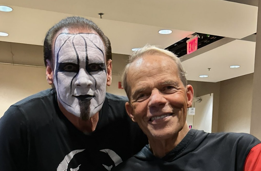 More Details On Sting Being Backstage at AEW Events