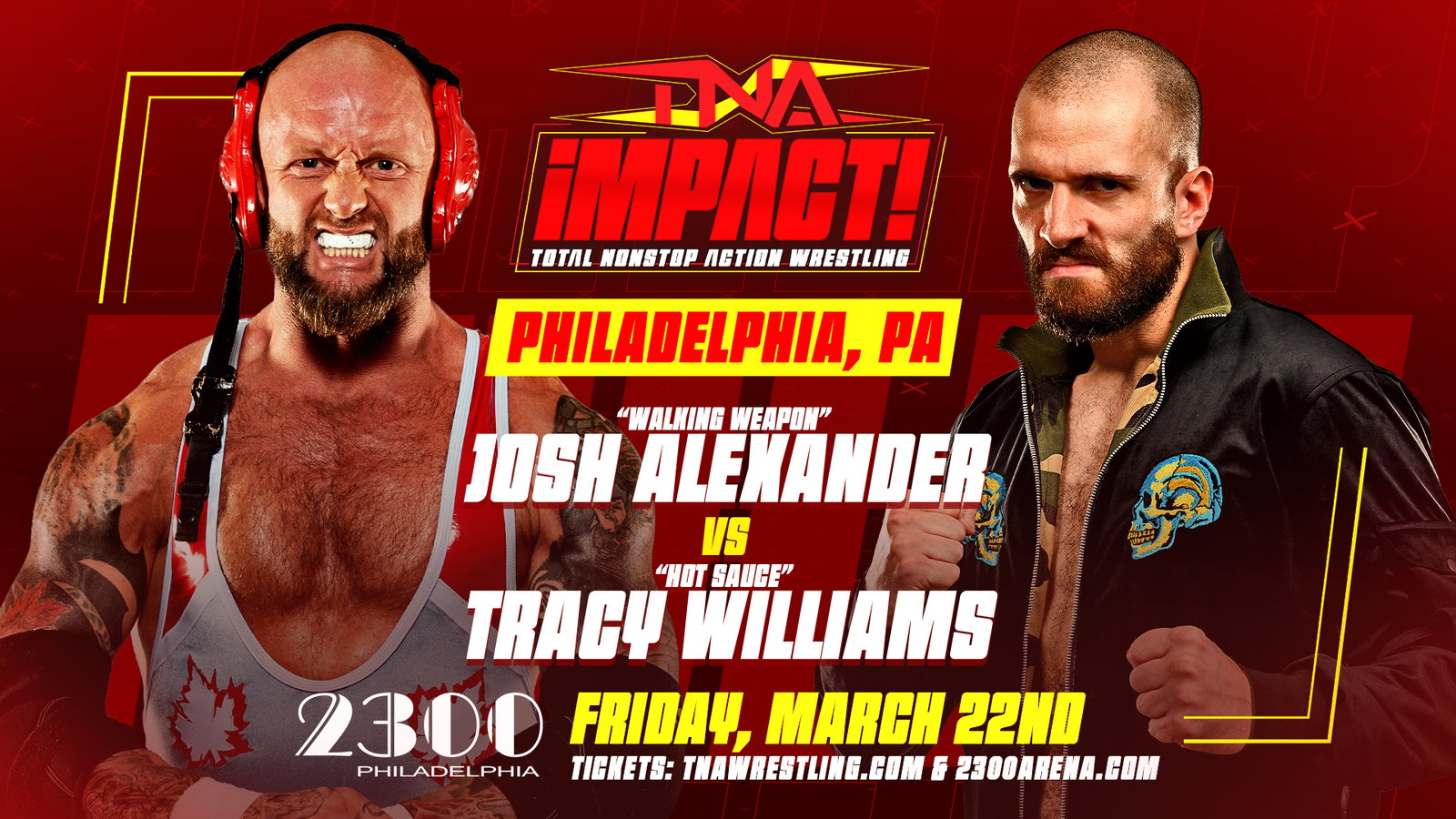 First Match Revealed For Upcoming TNA Tapings In Philadelphia