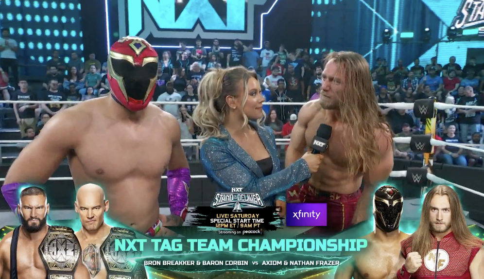 Tag Team Title Match Confirmed For NXT Stand & Deliver