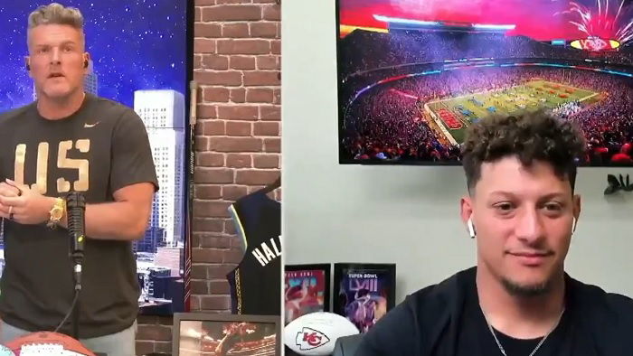 Patrick Mahomes Wants To Show Off His WWE Skills, Paul Patrick Mahomes Wants To Show Off His WWE Skills, Paul