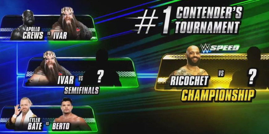 WWE Speed Results: Ivar Advances In The Tournament To Challenge Ricochet
