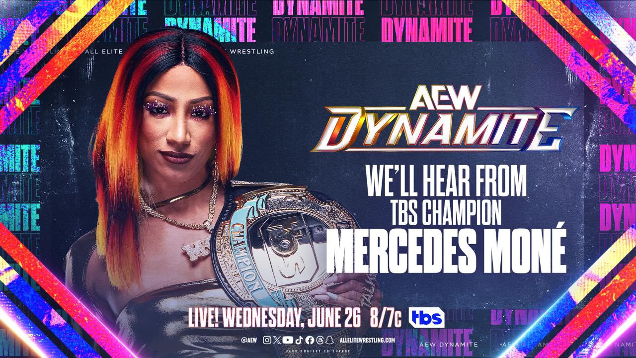 Mercedes Moné Added To Tonight's AEW Dynamite, Updated Lineup