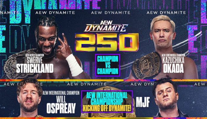 AEW Dynamite Preview For Tonight's Milestone 250th Episode From Little Rock, AR. (7/17/2024)
