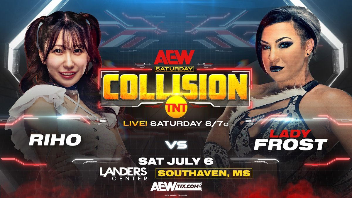 New Match & Segment Announced For AEW Collision On 7/6, Updated Lineup