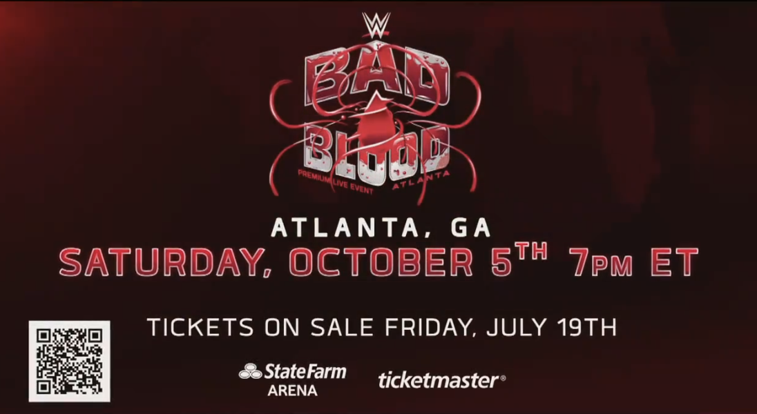 WWE Officially Announces The Return of Bad Blood, Date and Location ...