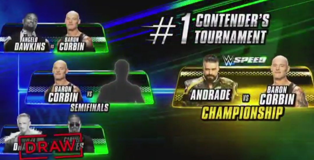 Time Limit Draw On Today's WWE Speed, Next WWE Speed Title Challenger ...