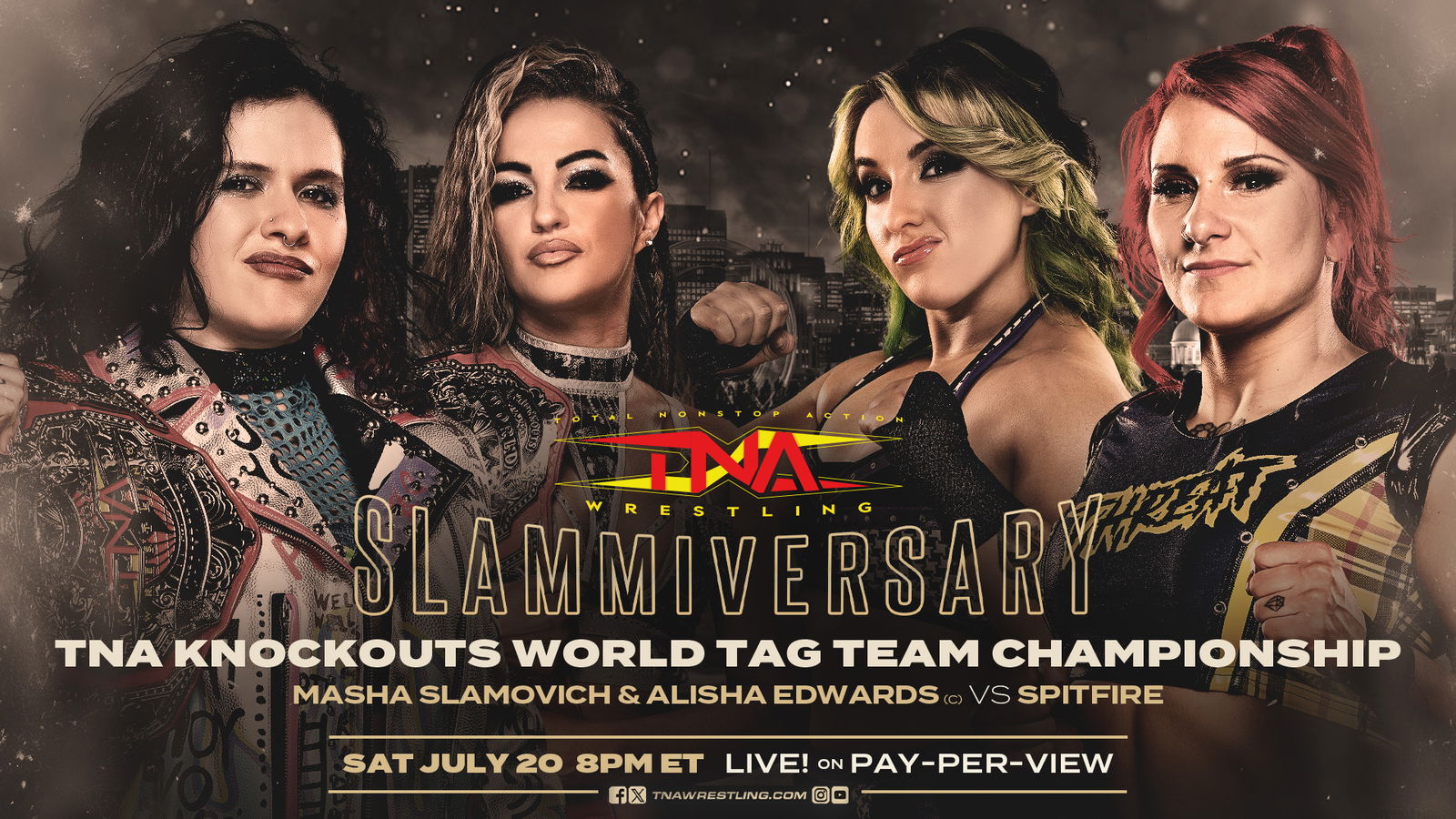 New Title Match Confirmed For TNA Slammiversary