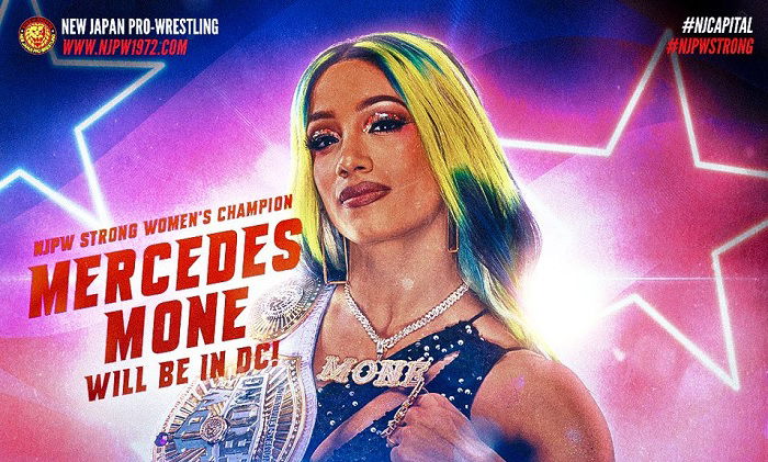 Mercedes Mone To Compete At NJPW Capital Collision On 8/30 In Washington, D.C.