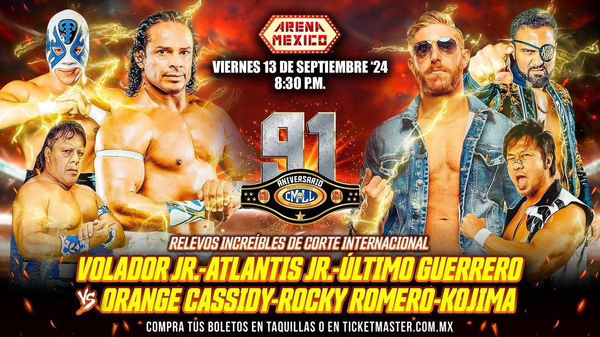 Orange Cassidy To Make CMLL In-Ring Debut Next Month In Arena Mexico