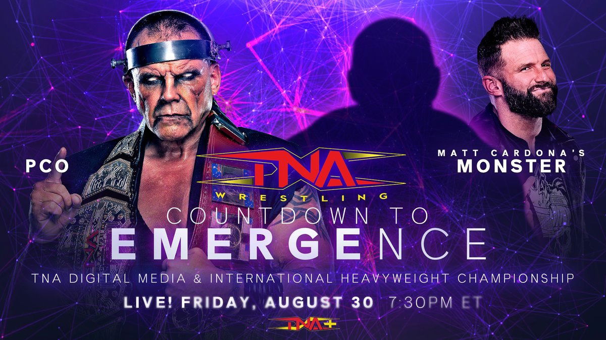 "Mystery Monster" Replaces Matt Cardona Against PCO At TNA Emergence 2024