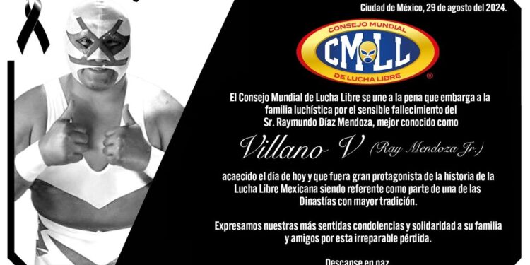 Villano V (Ray Mendoza Jr.) Passes Away