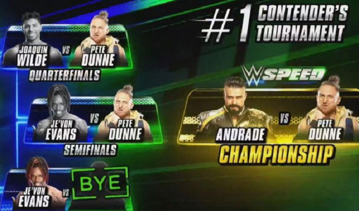 Pete Dunne Secures Title Shot Against WWE Speed Champion Andrade On ...