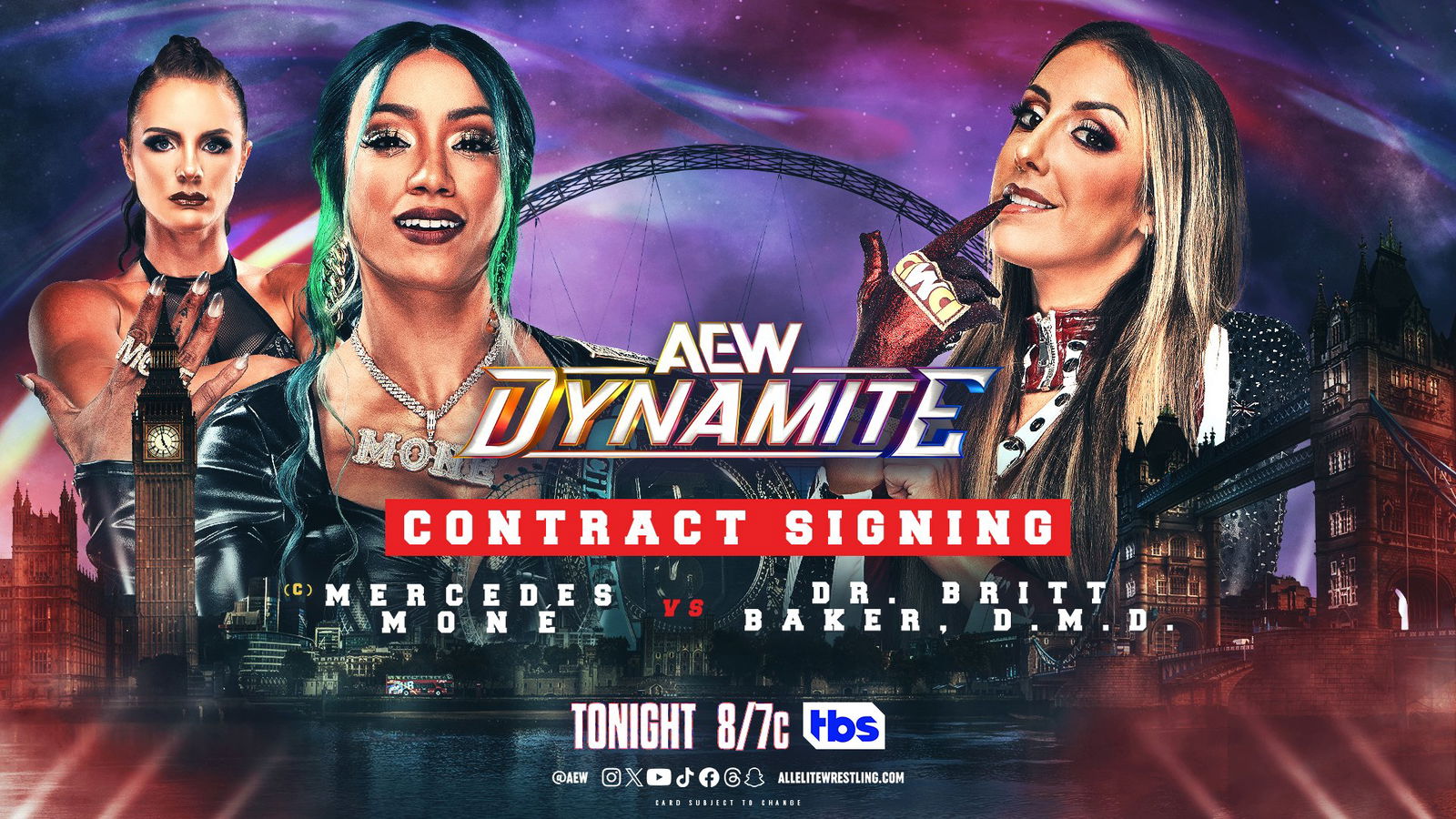 Britt Baker and Mercedes Moné Contract Signing Added To August 21st AEW Dynamite