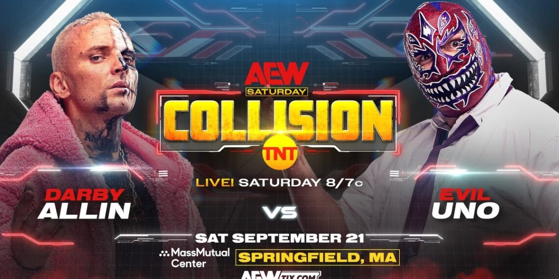 Two New Matches Announced For September 21 Episode Of AEW Collision In Springfield, MA.