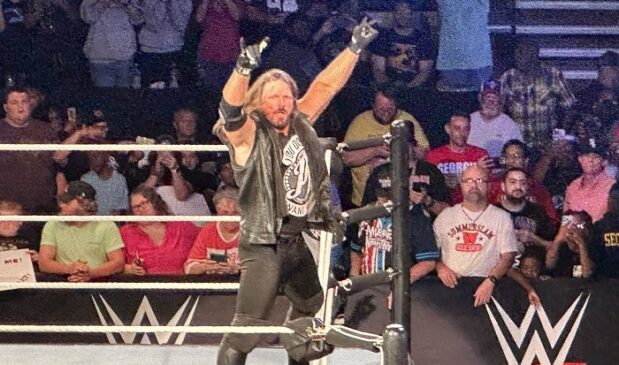 AJ Styles Makes In-Ring Return At WWE Columbus Live Event