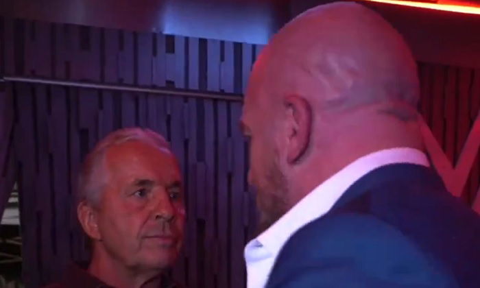 Paul "Triple H" Levesque Shares Exclusive Backstage Footage Of Bret Hart's WWE Raw Return