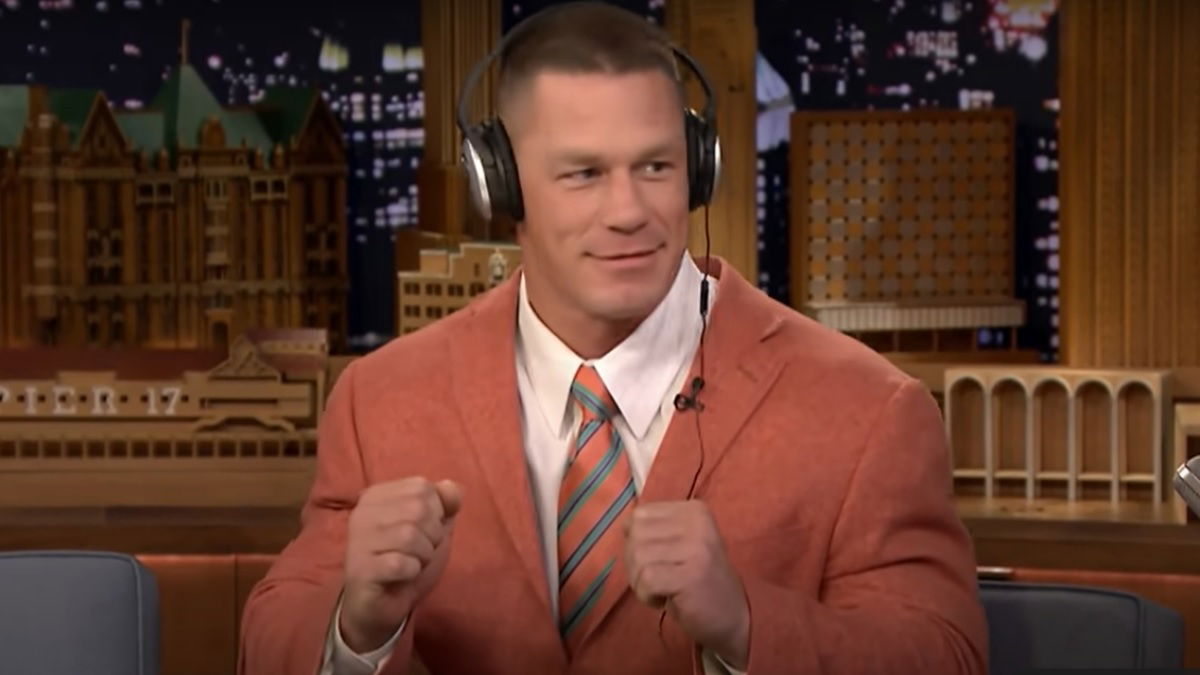 John Cena Says He's "Right Up There With SpongeBob SquarePants" For ...