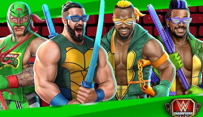 Special WWE Teenage Mutant Ninja Turtle Mashup Action Figures Released