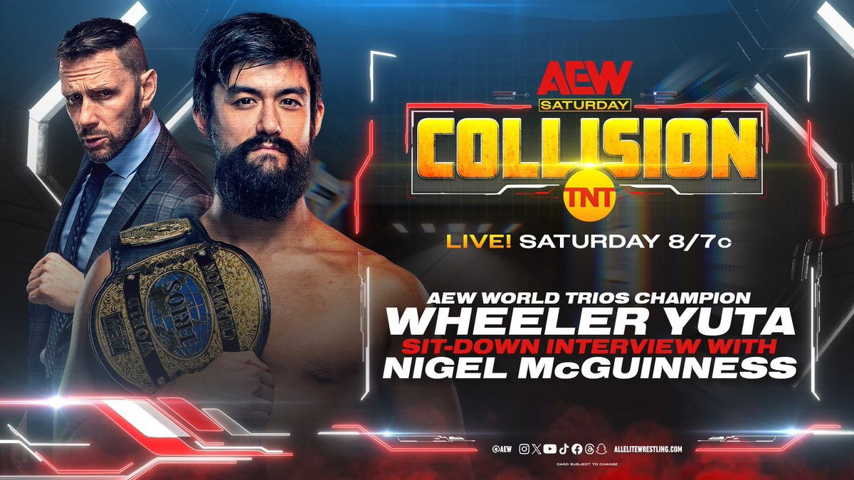 Wheeler Yuta Sit-Down Interview With Nigel McGuinness Announced For AEW ...