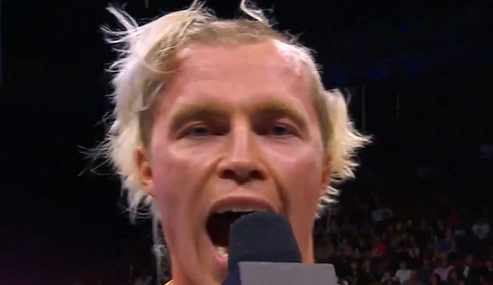 Kyle Fletcher Shaves His Own Head, Issues Challenge To Will Ospreay On ...