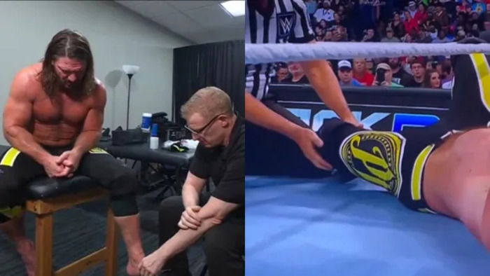 Jackie Redmond Announces AJ Styles Suffered "Mid Foot Ligament Sprain" During 10/4 WWE SmackDown