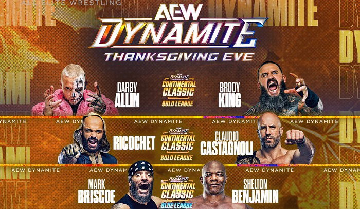 AEW Dynamite Preview For Tonight's Thanksgiving Eve Show From Chicago, Ill. (11/27/2024)
