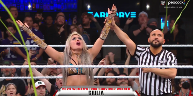 Giulia Wins 2024 Women's Iron Survivor Challenge Match At Deadline, Will Now Face Roxanne Perez