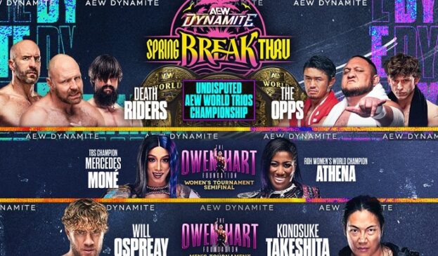 AEW Dynamite: Spring Breakthru Results