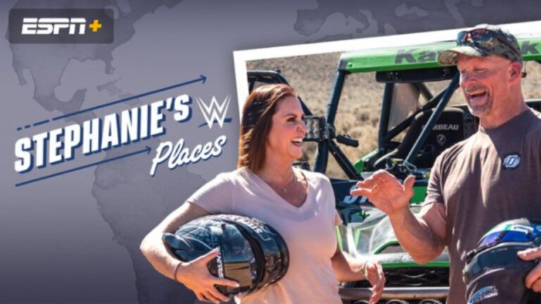 ESPN+ Touts "Stone Cold" Steve Austin On Episode 4 Of "Stephanie's Places"
