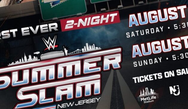 First Look At Setup Inside MetLife Stadium For This Weekend's WWE ...