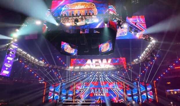 WATCH: AEW All In: Texas From Inside Global Life Field In Arlington As ...