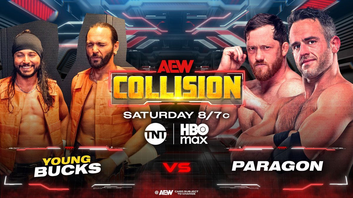 AEW Collision Results 8/23/25