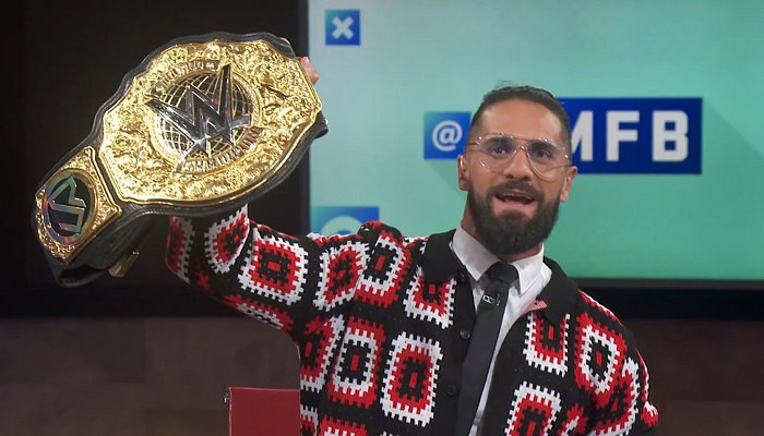 Seth Rollins Joins NFL Network's 'Good Morning Football' Talk Show As ...