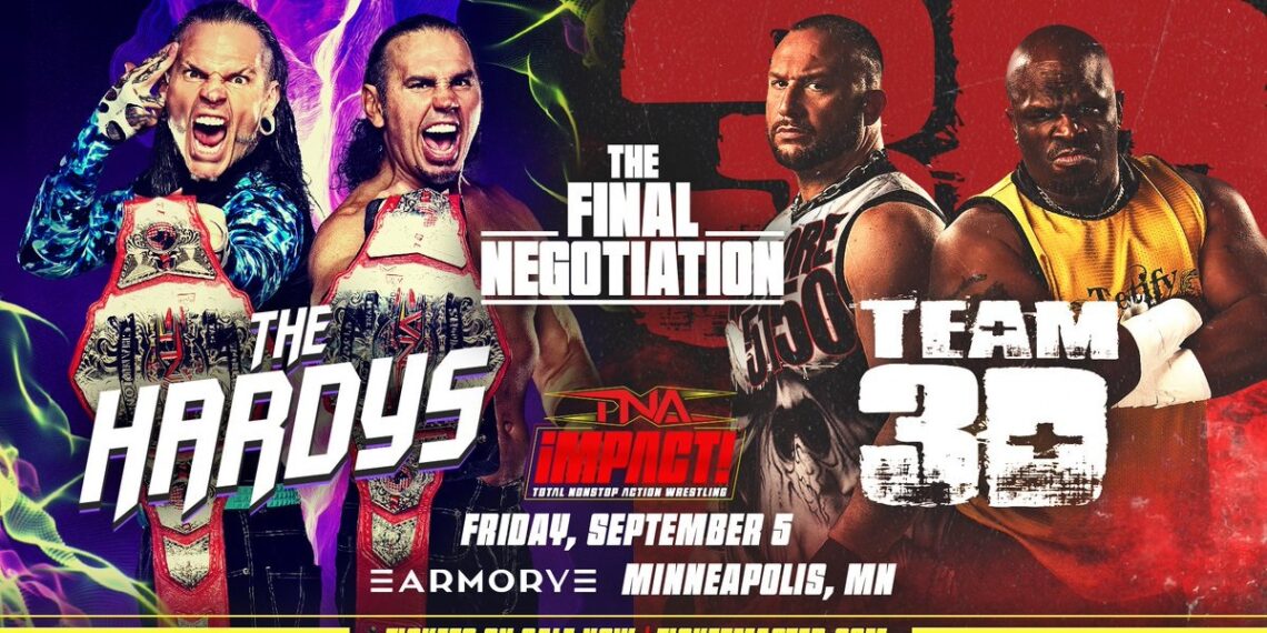 TNA Wrestling Announces 'The Final Negotiation' Between The Hardys ...