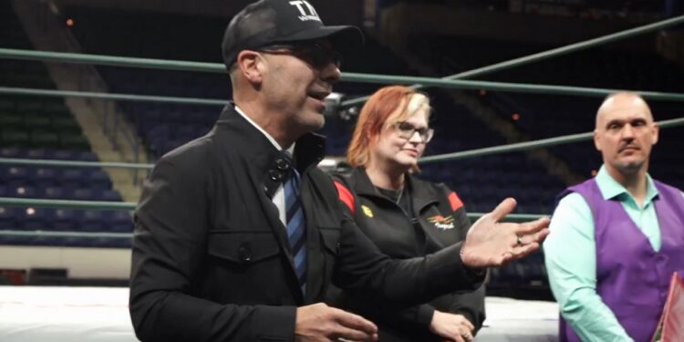 Backstage Footage From Bound For Glory Of TNA President Carlos Silva ...