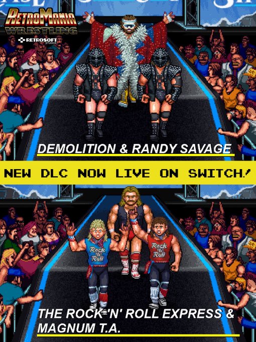 Game Review: RetroMania Wrestling Legends DLC Update