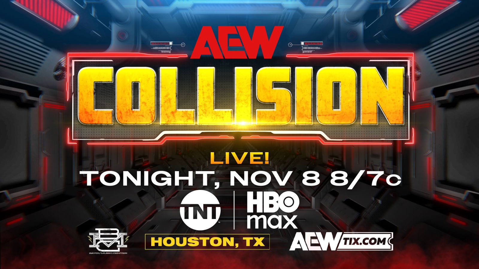 AEW Collision Preview For Tonight's Show From Houston, TX. (11/8/2025)