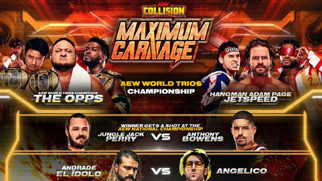 AEW Collision: Maximum Carnage Results 1/17/26