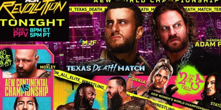 AEW Revolution Results 3/15/26
