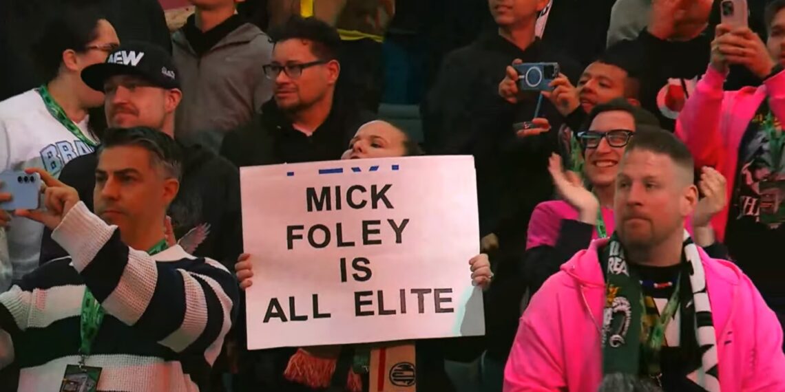 Mick Foley Makes AEW Debut At Double Or Nothing, Credits AEW For Making ...