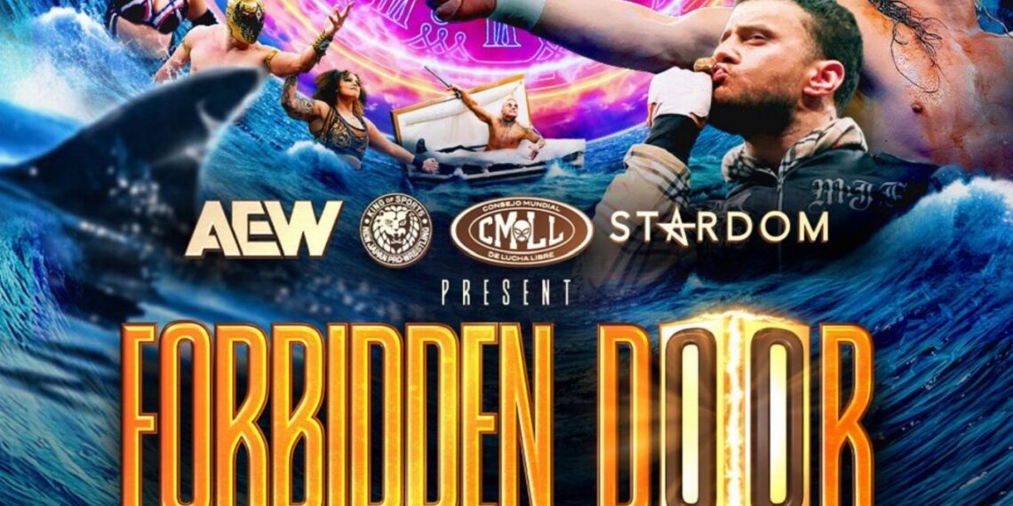 Massive 12-Man Steel Cage Match Announced For AEW Forbidden Door 2026