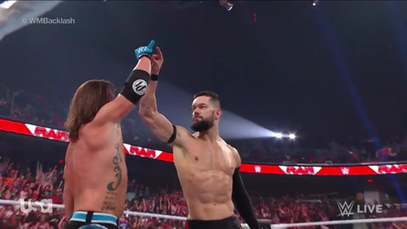 AJ Styles Reveals Famous Finn Balor Two Sweet Moment Wasn't Planned